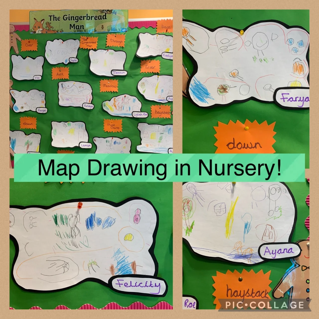 MAP DRAWING IN NURSERY - Belgrave St. Bartholomew's Academy